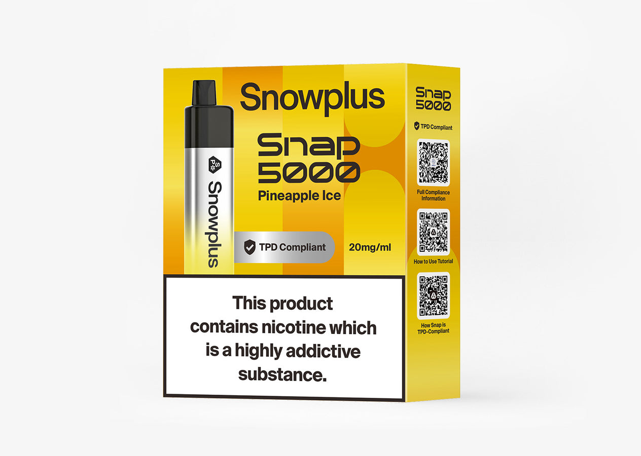 Snowplus Snap 5000 Disposable Vape | First Legal Big Puff Vape